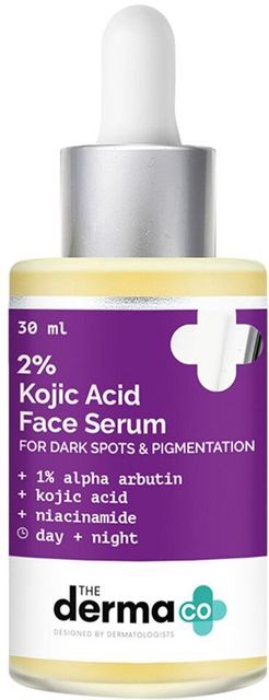 The Derma Co 2% Kojic Acid Face Serum with 1% Alpha Arbutin ...