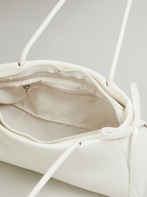 MAX White Shoulder Bag Women Solid Shoulder Bag OFF WHITE - Price in ...