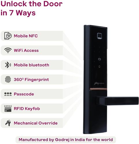 Godrej Locks Godrej Digital Lock | Advantis GSL D1 Lock for Main Door ...