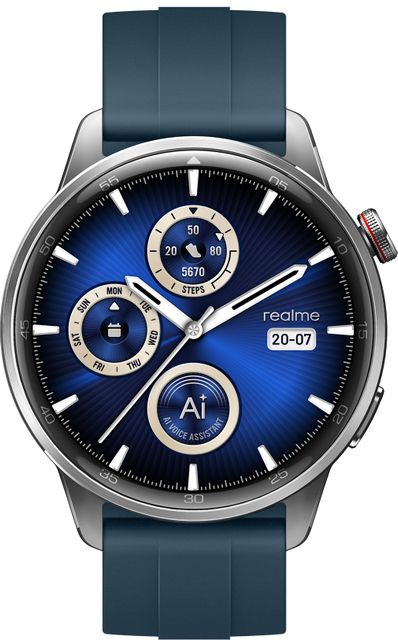 realme Watch S2, 1.43" AMOLED Display, Super AI Engine & upto 20 days ...