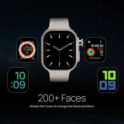 SEHUB WS10 Ultra 3+1 Premium 5G Smart Watch 8 GB RAM+128 GB Storage ...