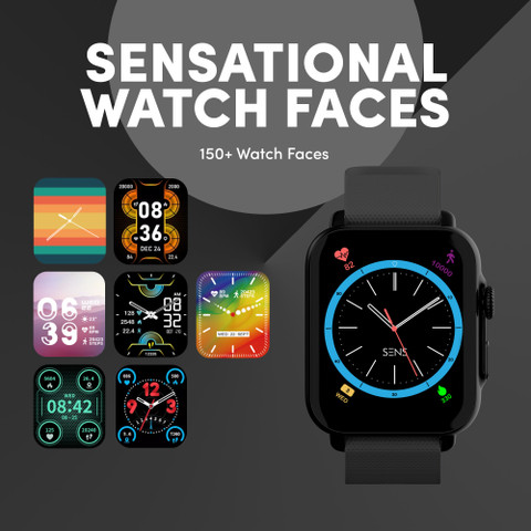 SENS EDYSON 3 with 1.8 Display, BT Calling, AI Voice Assistant & 150 ...