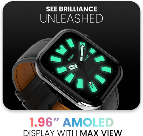 Noise Pro 5 Max 1.96 AMOLED Display, Post Workout Analysis, DIY Watch ...
