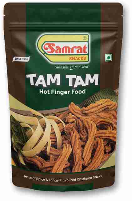 Samrat Tam Tam - Crunchy Finger Food Gujarati Namkeen | Ready-to-Eat ...