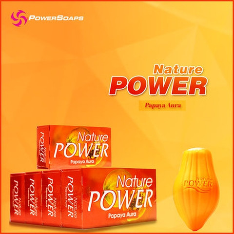 nature power Papaya Beauty Soap with 76% TFM 4 Pieces X 125 g - Price ...