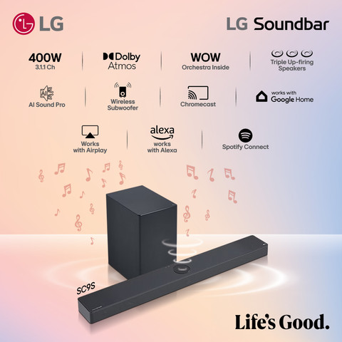 Buy LG SC9S , Dolby Atmos, Triple Up-Firing Speaker With OLED C ...