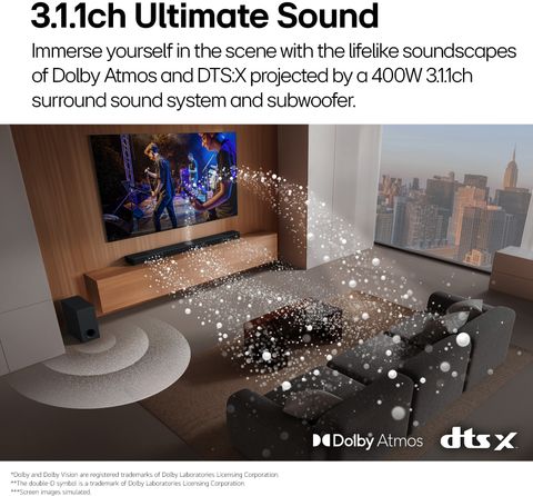 Buy LG SQ70TY , Dolby Atmos, Center Up-Firing, AI Sound Pro, QNED ...