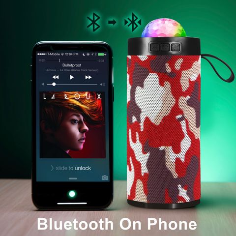 Buy Kazotra M21VP Wireless Portable Speaker with Powerful Bass & LED ...