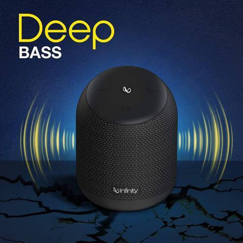 Buy INFINITY Fuze 100, Bluetooth Speaker IPX7 Waterproof, Rugged Fabric ...