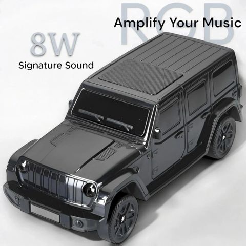 Buy Nilesawar X357 Mini Car Shape Wireless Speaker with RGB Lights and ...
