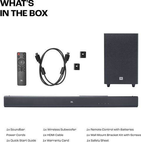 Buy JBL Cinema SB550 3.1 channel with Wireless Subwoofer,HDMI 250 W ...
