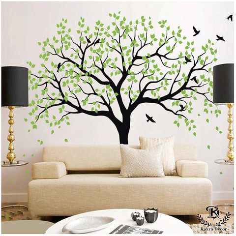 tree wall stencils