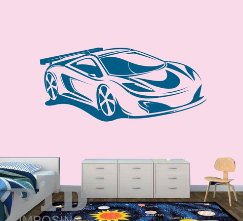 PTD imposing Large size Car wall painting stencils for home decoration ...