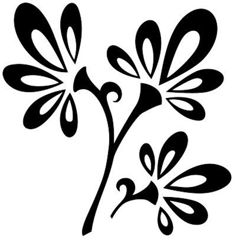 simple paper stencil designs