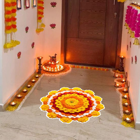 door rangoli