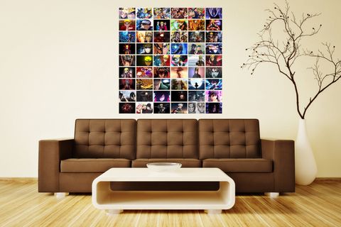 RK DECOR 45 cm Superhero Anime Cartoon Poster For Gaming Room Wall ...
