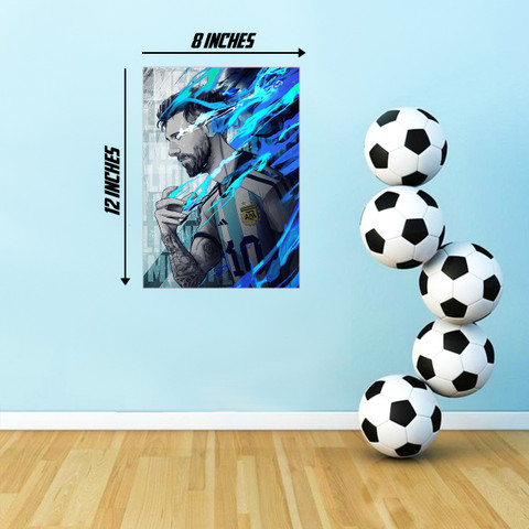 messi wall sticker