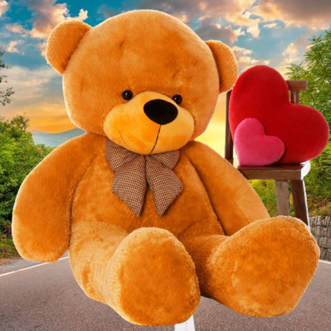 teddy bear orange