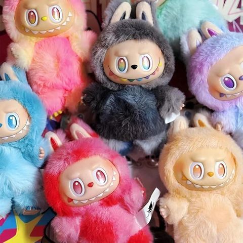 BooBum LABUBU DOLL ORIGINAL POP MART PRODUCT PACK OF 1 MULTICOLOUR 17cm ...