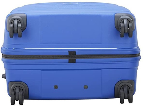VIP MIROTECH STROLLY 55 360° NAUT-BLU Cabin Suitcase 8 Wheels - 22 inch ...