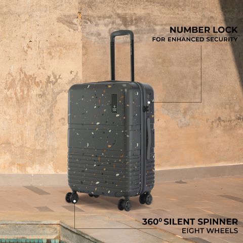 NASHER MILES Venice Hard-Side Polycarbonate Check-in Printed Terrazzo ...