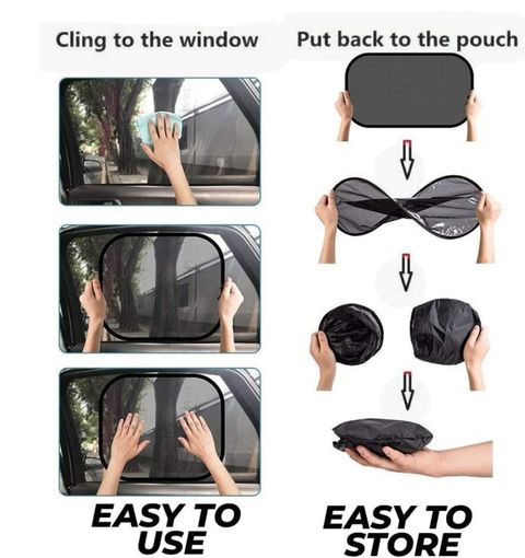 DriveXpert Side Window, Rear Window Sun Shade For Mahindra XUV 7XO ...