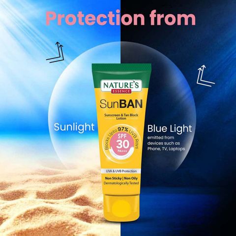Nature's Essence Sunscreen - SPF 50 PA+++ SPF 30 PA+++ Sunscreen & Tan ...