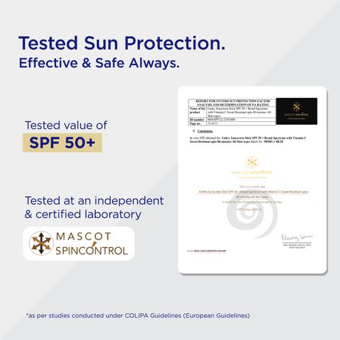Undry Sunscreen - SPF 50+ PA+++ Hydrating Sunscreen for Dry Skin (50g ...
