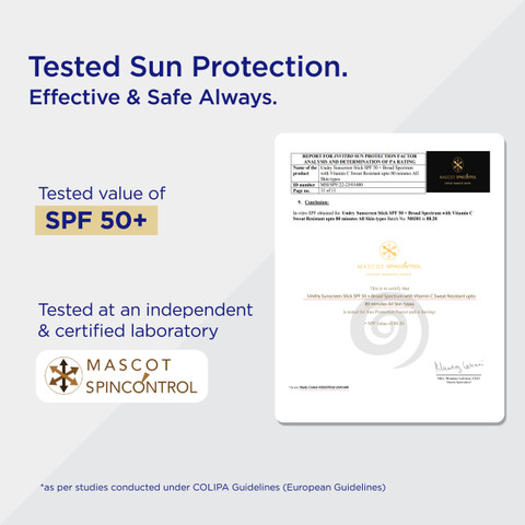 Undry Sunscreen - SPF 50+ PA+++ Hydrating Sunscreen for Dry Skin (50g ...