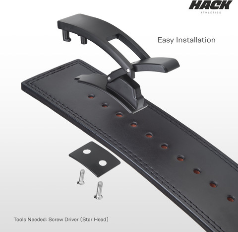 Hack Athletics 10MM Weight Lifting Lever Belt- Power Lifting Belt for ...