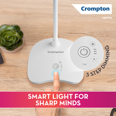 Crompton DeskJoy 5w Rechargeable LED Table Lamp Table Lamp Price in ...