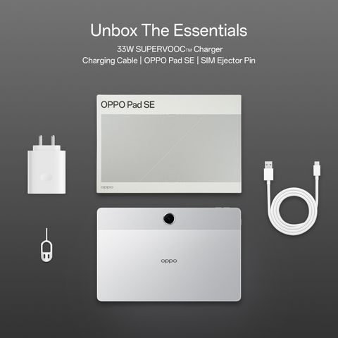 OPPO Pad SE with SUPERVOOC Charger 4 GB RAM 128 GB ROM 10.95 inch with ...