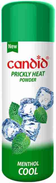 Candid Prickly Heat Powder Cool | Anti-bacterial | Relief from rashes ...
