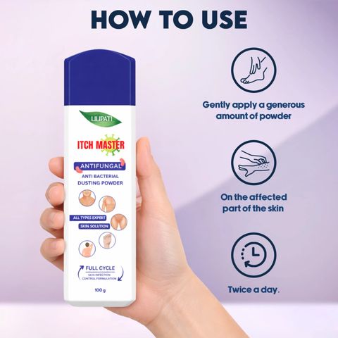 LILIPATI Antifungal Dusting Powder for Itching Relief | Fungal ...