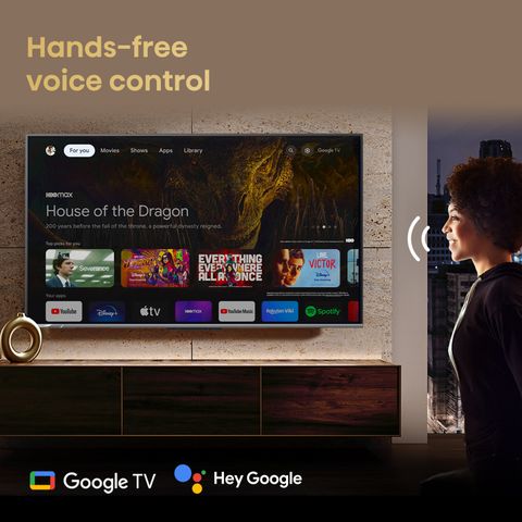 Hisense U6K 108 cm (43 inch) QLED Ultra HD (4K) Smart Google TV with ...