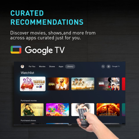Panasonic 108 cm (43 inch) Ultra HD (4K) LED Smart Android Based TV ...