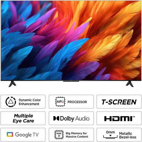 TCL V6B 139 cm (55 inch) Ultra HD (4K) LED Smart Google TV with 24W ...