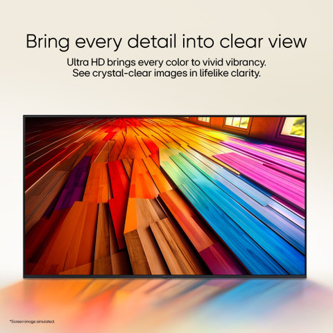 LG AI TV UT8050 217 cm (86 inch) Ultra HD (4K) LED Smart WebOS TV with ...