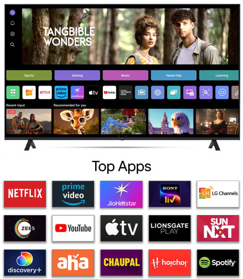 LG AI TV UT8050 217 cm (86 inch) Ultra HD (4K) LED Smart WebOS TV with ...
