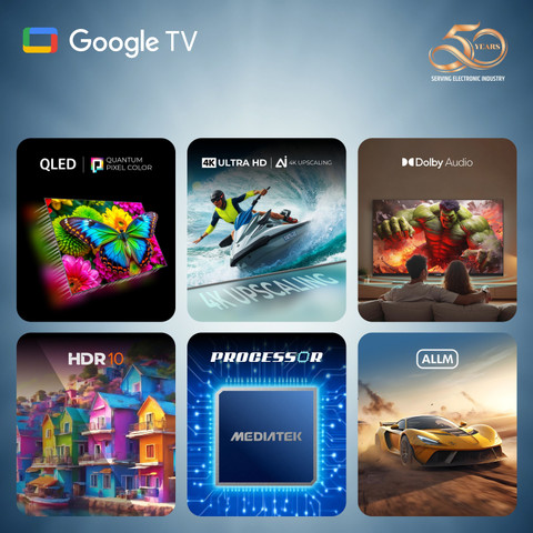 BESTON 109 cm (43 inch) QLED Ultra HD (4K) Smart Google TV Online at ...