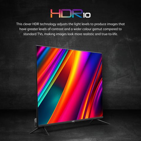 VW Pro Series 109 cm (43 inch) QLED Ultra HD (4K) Smart Google TV 2025 ...