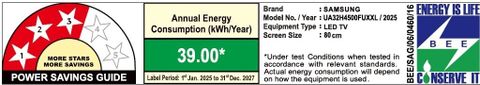 Samsung 80 cm (32 inch) HD Ready LED Smart Tizen TV with Voice ...