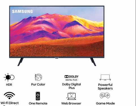 Samsung SAMSUNG F5500 108 cm (43 inch) Full HD LED Smart Tizen TV with ...