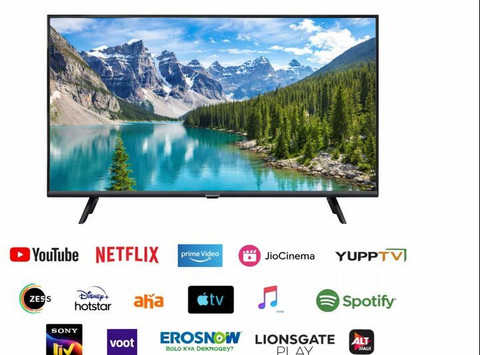 Samsung SAMSUNG F5500 108 cm (43 inch) Full HD LED Smart Tizen TV with ...