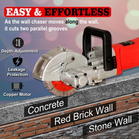 Digital Craft Electric Wall Chaser, Groove Slot Cutting Machine Steel ...