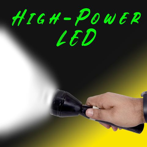 CICASTO Rechargeable LED Torch with Long Beam Distance and Bright Light ...
