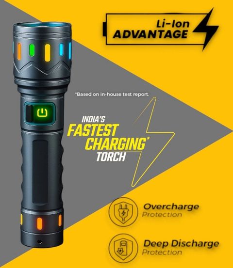 3BAAN A249 Multi-Purpose LED Torch for Home, Outdoor & Emergency Torch ...