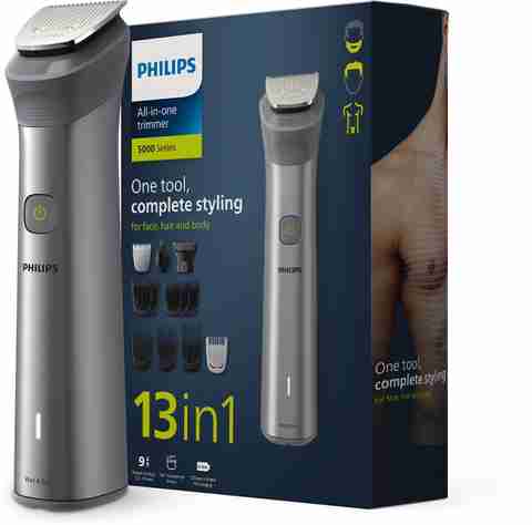 PHILIPS MG5930/65, 11 in 1 Multigroomer, Patented Beardsense Tech ...