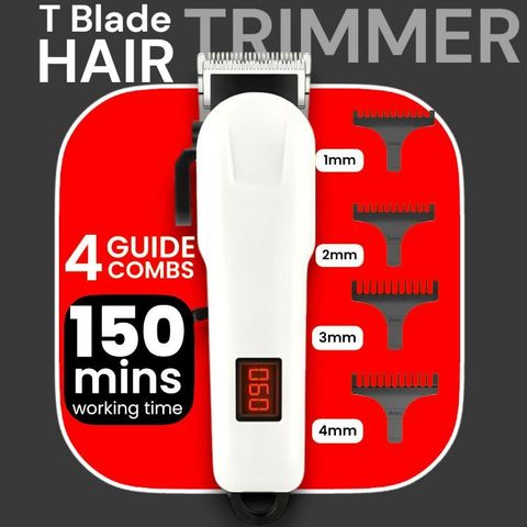 kesh X381 Premium Rechargeable Hair & Beard Trimmer for Men | Precision ...