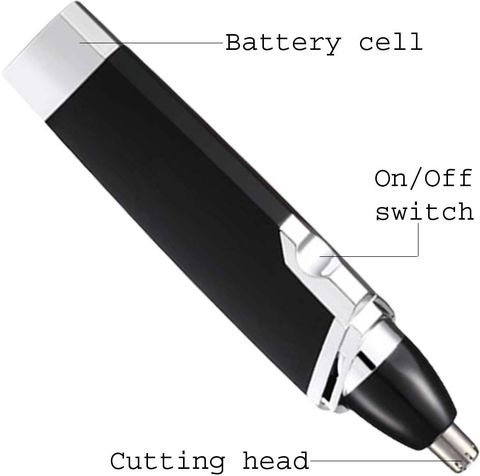 ujhn Professional Nose Hair Trimmer Eyebrow Shaver Ear Hair Trimmer For ...